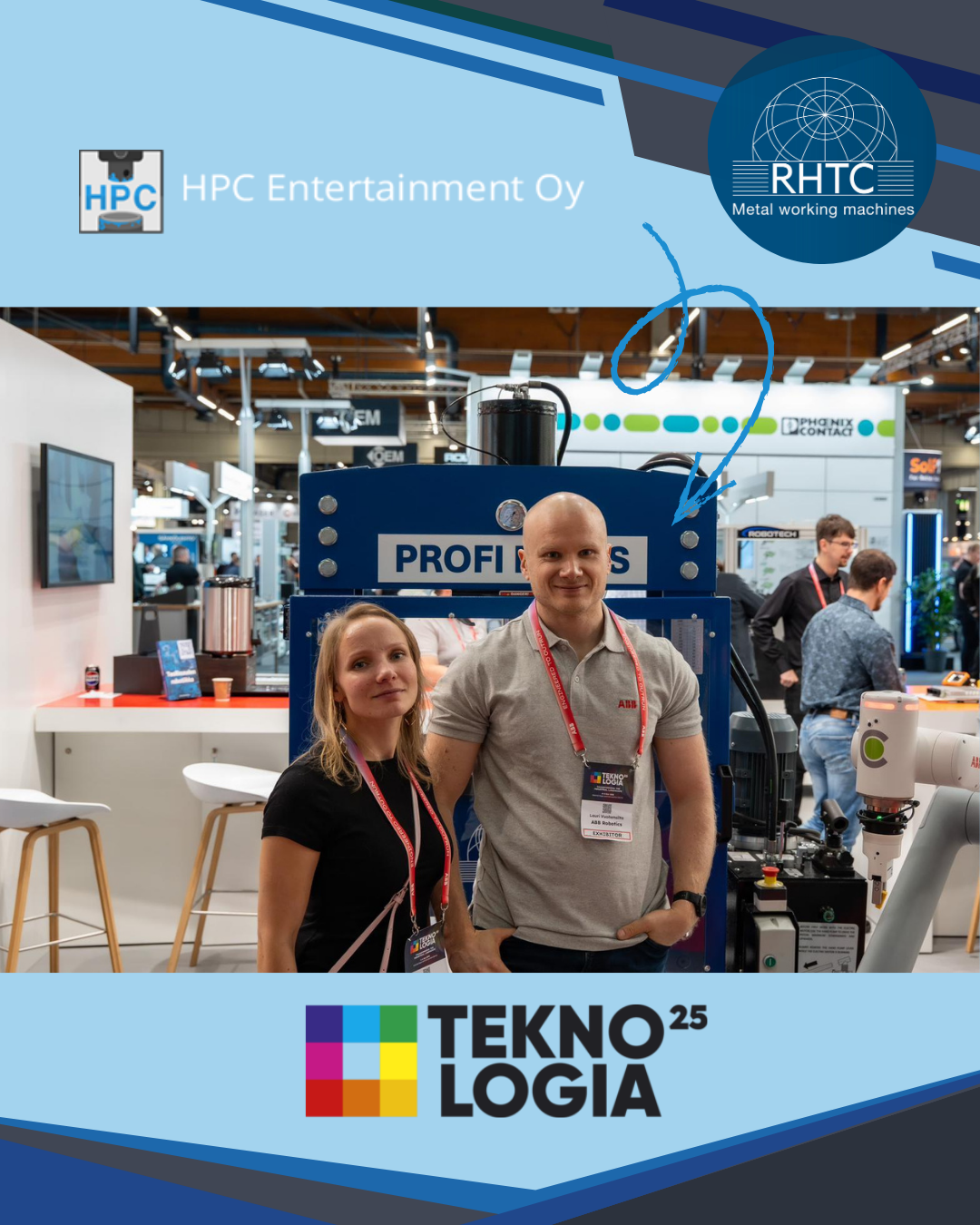Profi Press and Hydraulic Press Channel at Teknologia 2025! | RHTC